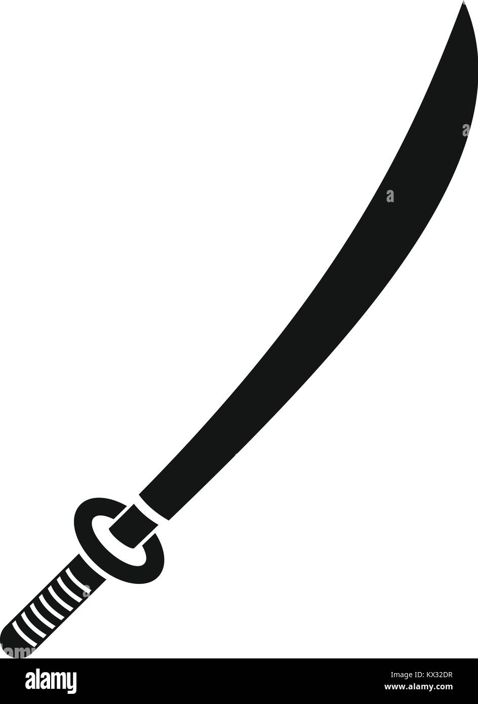 Katana icon, simple style Stock Vector Image & Art - Alamy