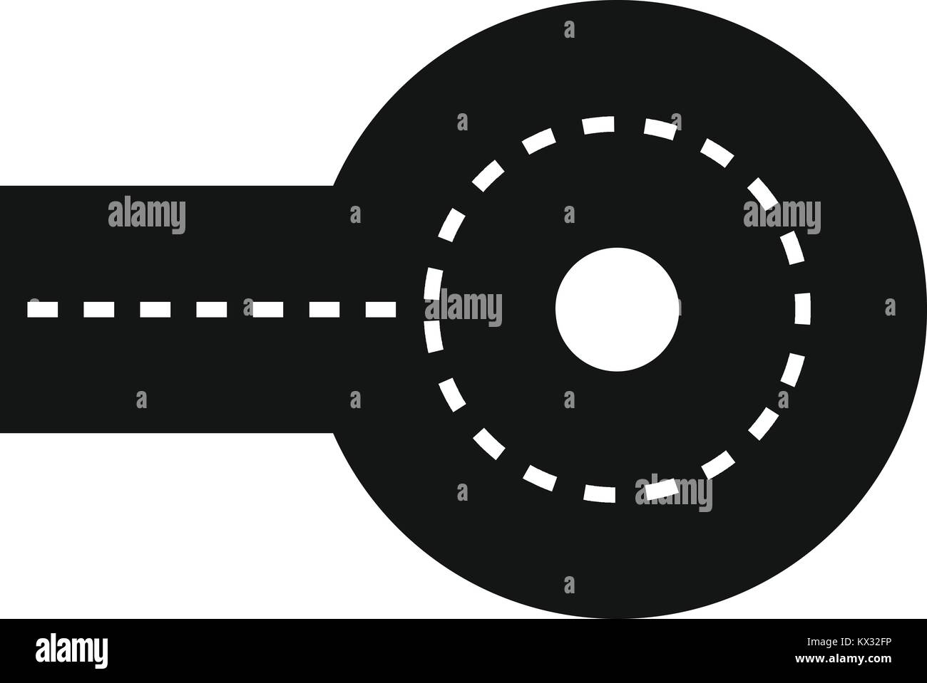 Black circular markings hi-res stock photography and images - Alamy