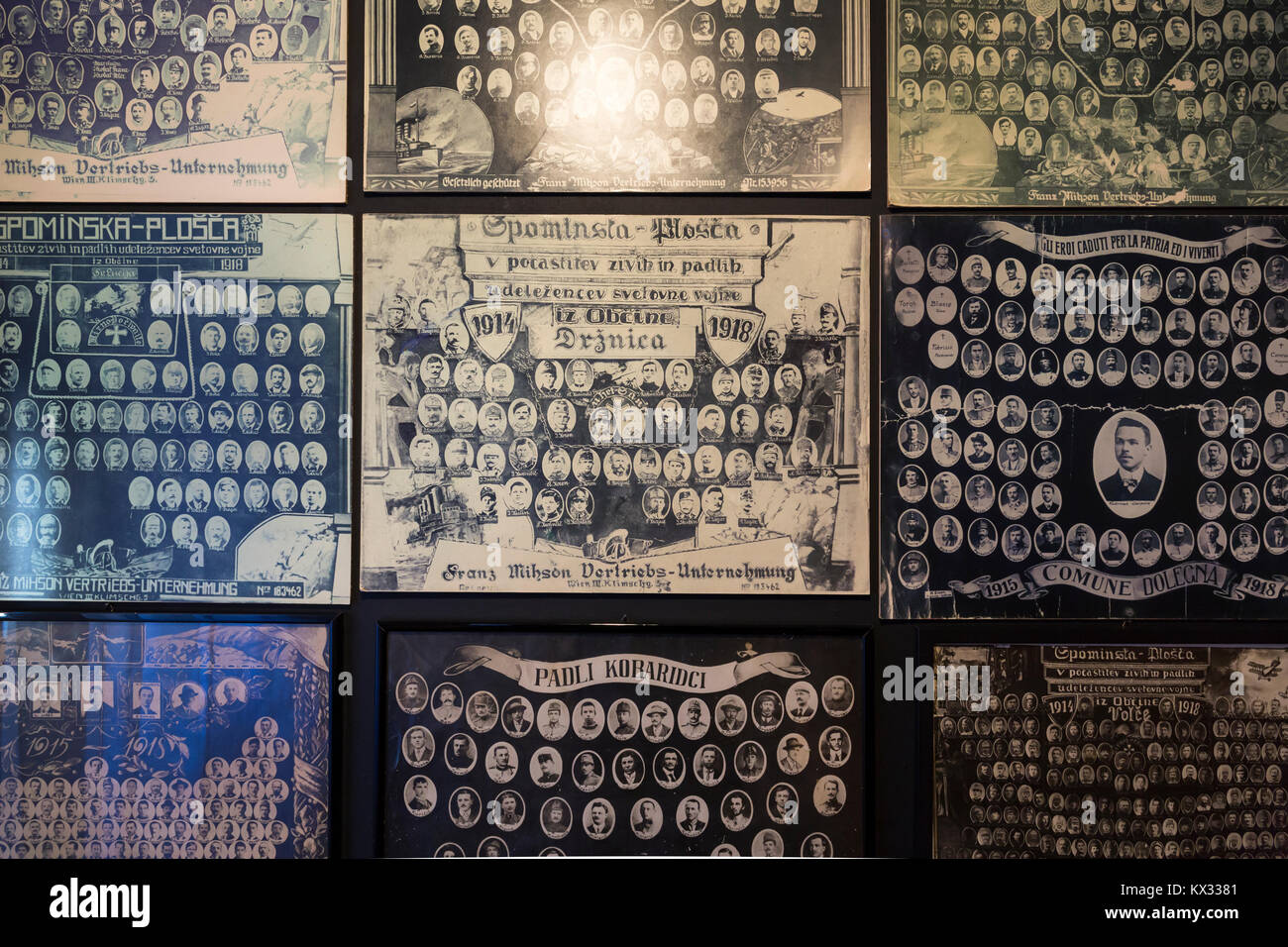 Kobarid World War I museum, Kobarid, Soca Valley, Julian Alps ...