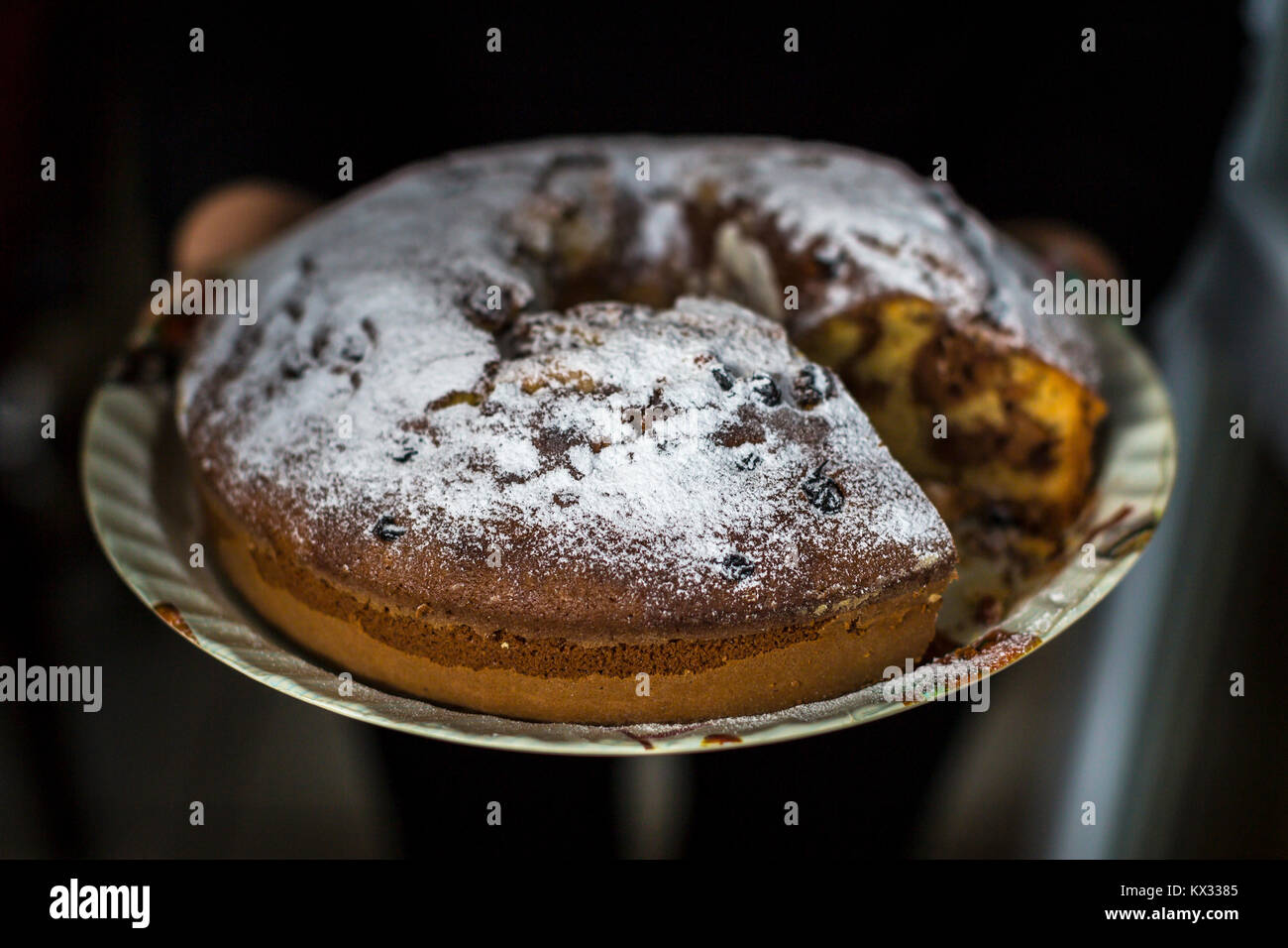 Delicious freshly baked homemade cake Stock Photo - Alamy