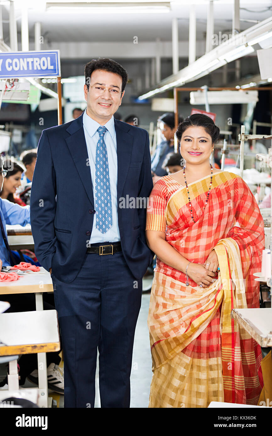 Indian man factory owner hi-res stock photography and images - Alamy