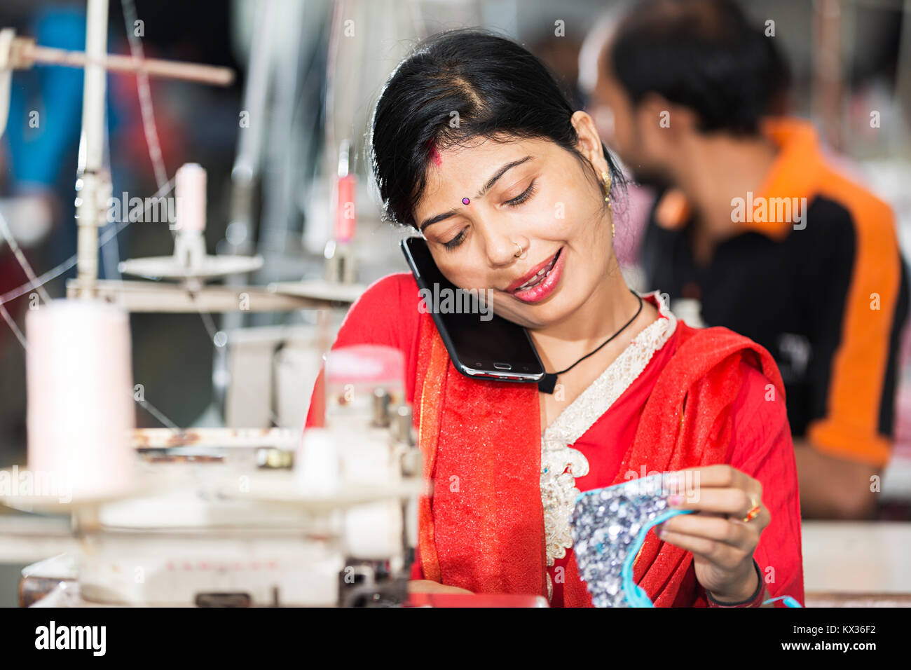 Smart factory and woman hi-res stock photography and images - Alamy