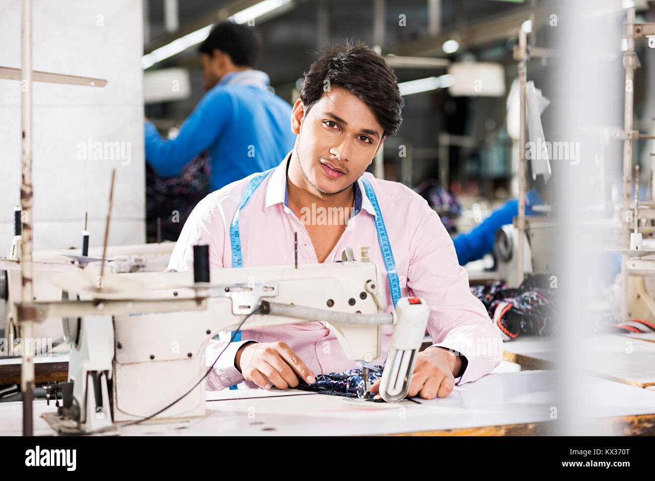 Indian male office worker hi-res stock photography and images - Alamy