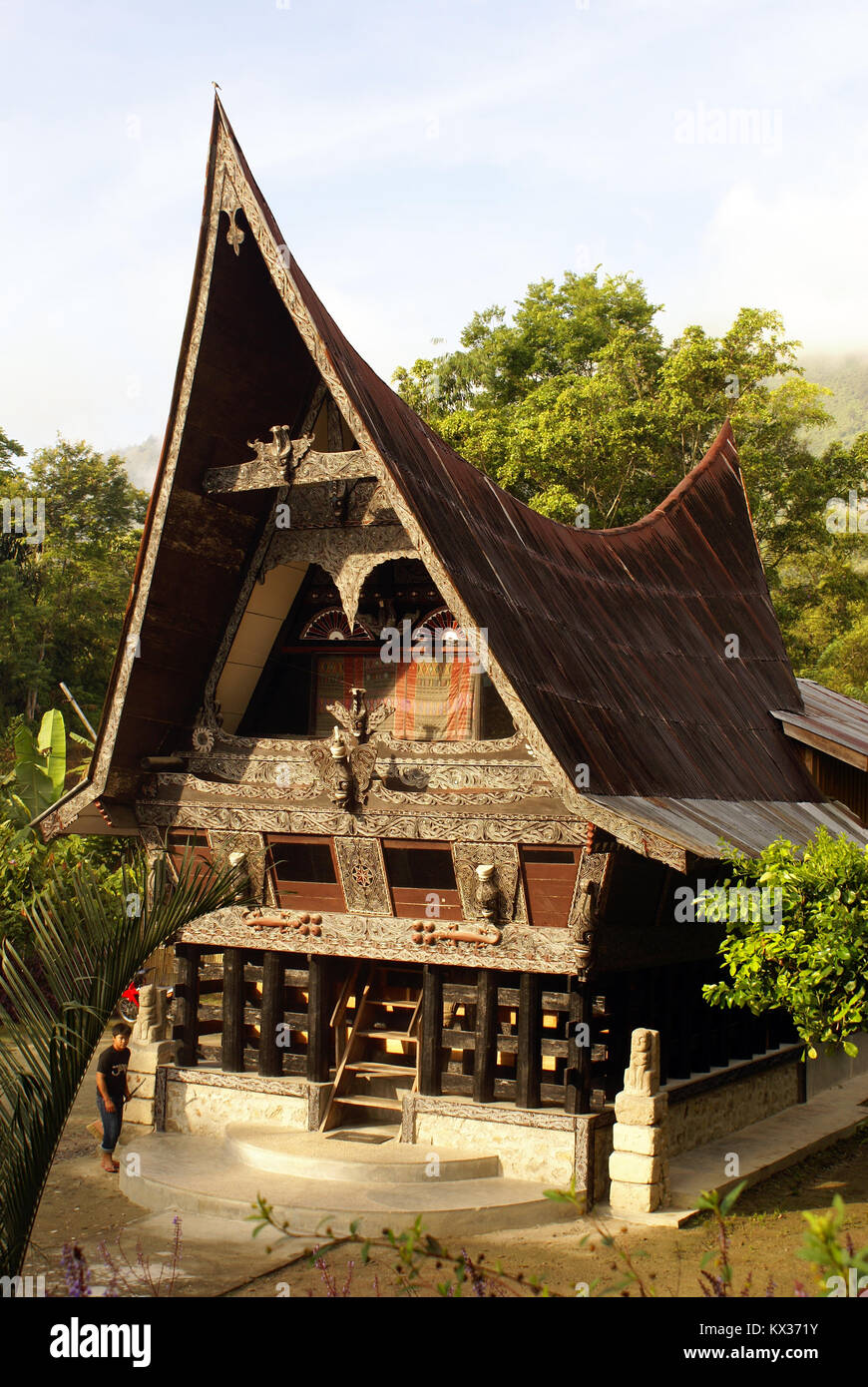 Toba batak sumatra house architecture hi-res stock photography and ...
