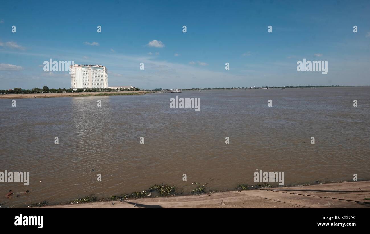 this is the Geographically Unique spot where the Waters Merge Tonle Sap ...