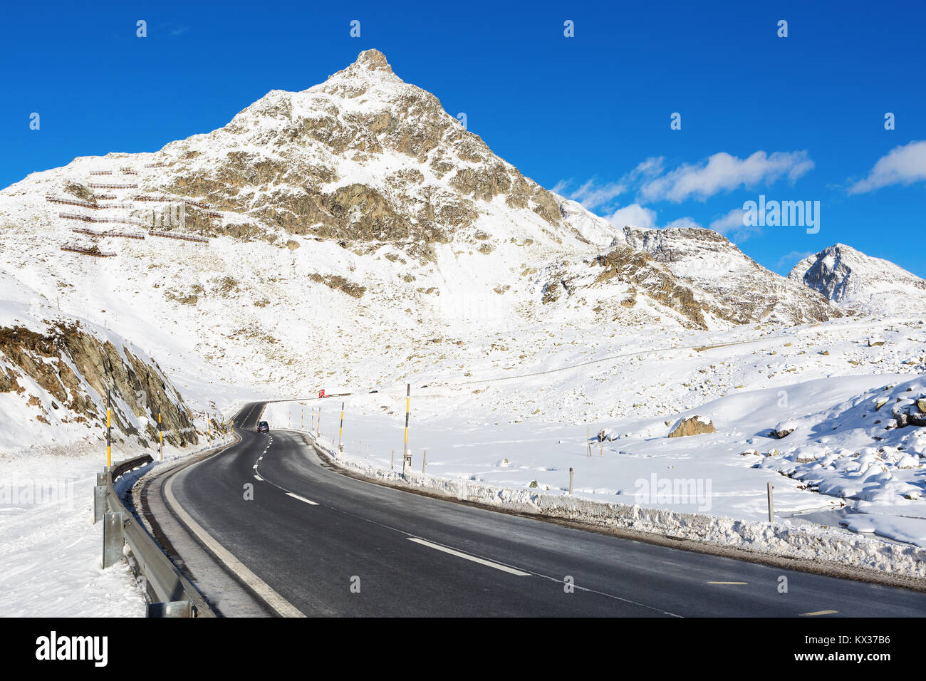 Julier pass road switzerland hi-res stock photography and images - Alamy