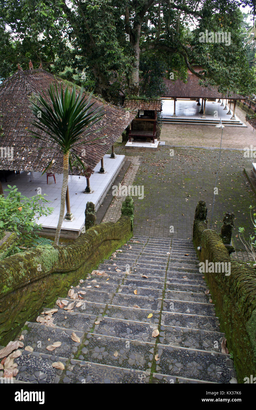 Staircase in balinese temple near Ubud, Bali, Indonesia Stock Photo - Alamy