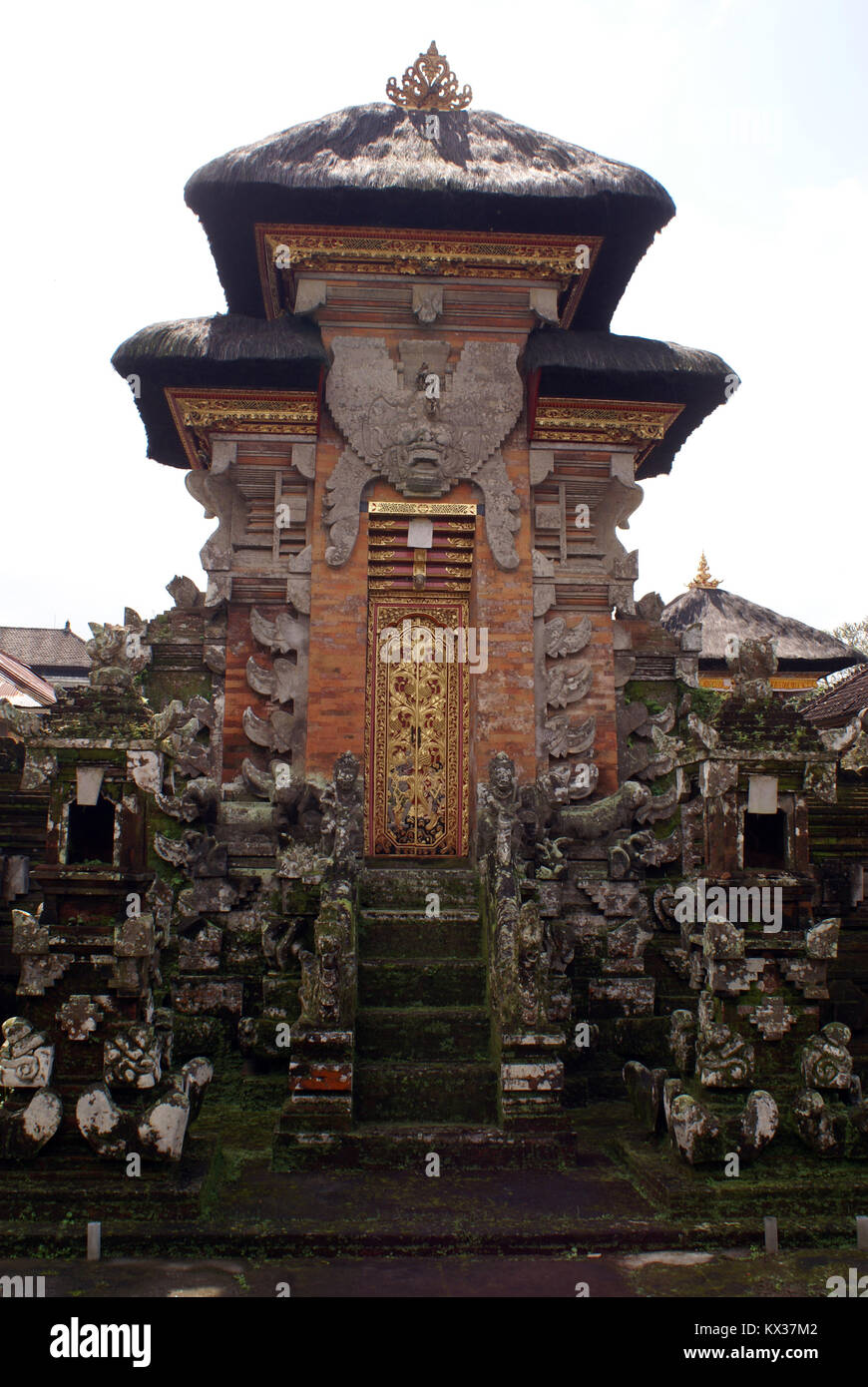 Gate of balinese temple near Ubud, Bali, Indonesia Stock Photo - Alamy