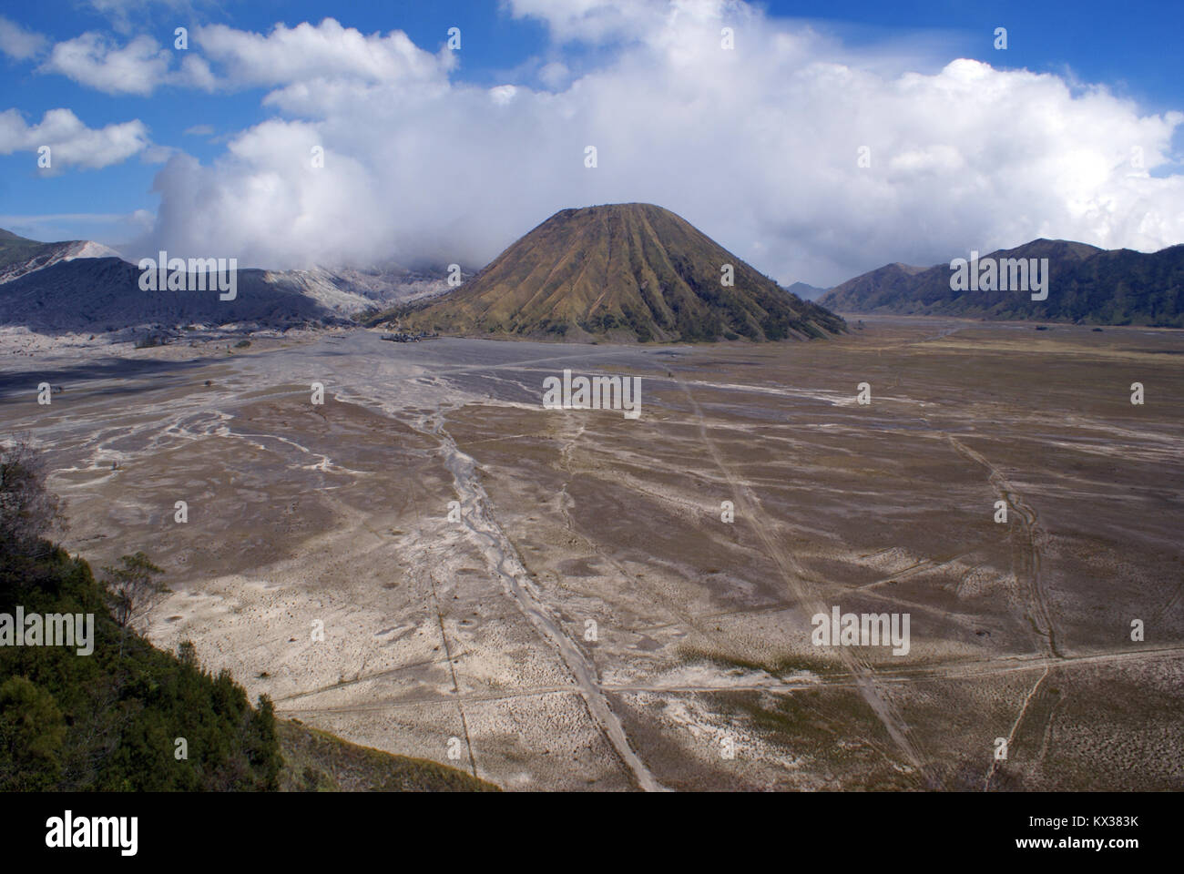 Caldera and volcano Bromo, Java, Indonesia Stock Photo - Alamy