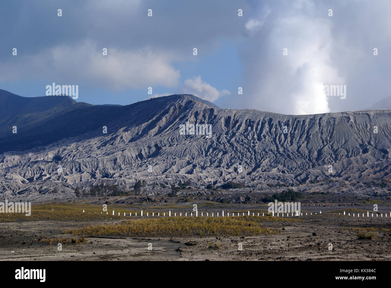 Volcano Bromo in national park, Java, Indonesia Stock Photo - Alamy