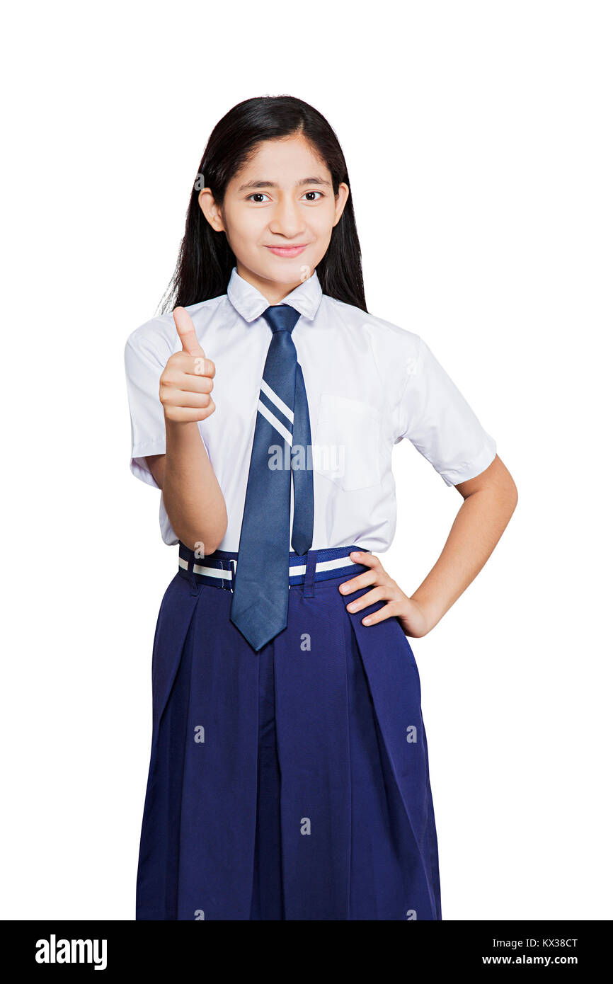 School uniform girl teenager hi-res stock photography and images - Alamy