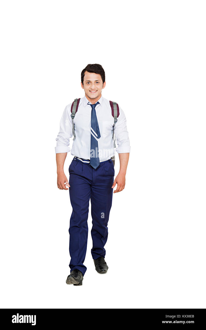 High School Boy Student