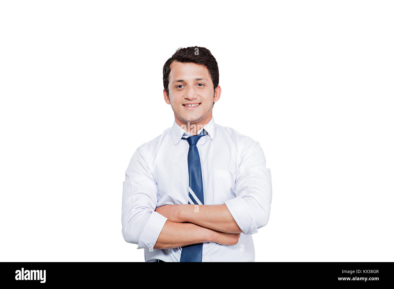 1 Indian School Boy Student Arms Crossed Standing Studio Shot Stock ...