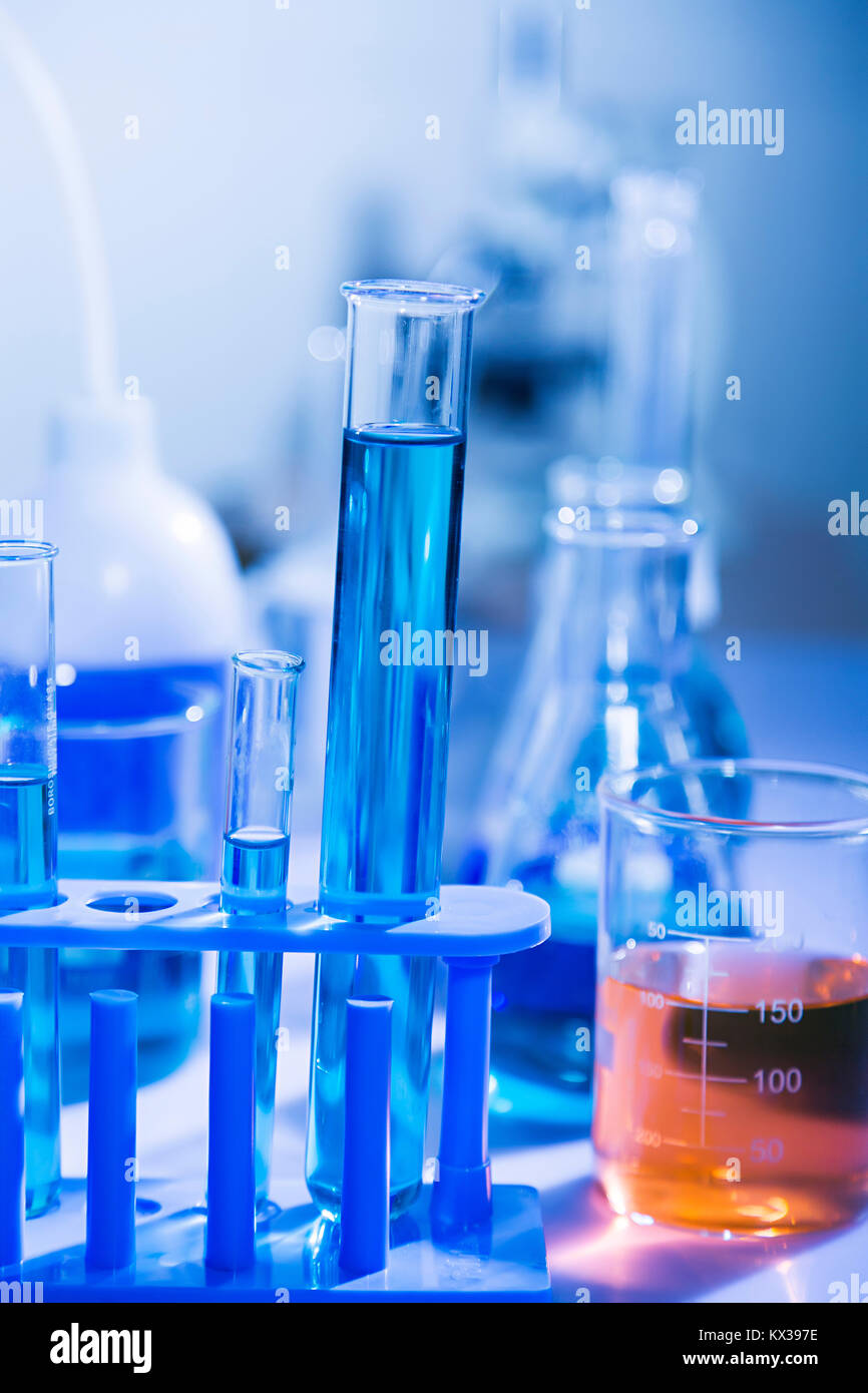 Science Chemical Research Test Tube Laboratory Equipment Nobody Stock ...