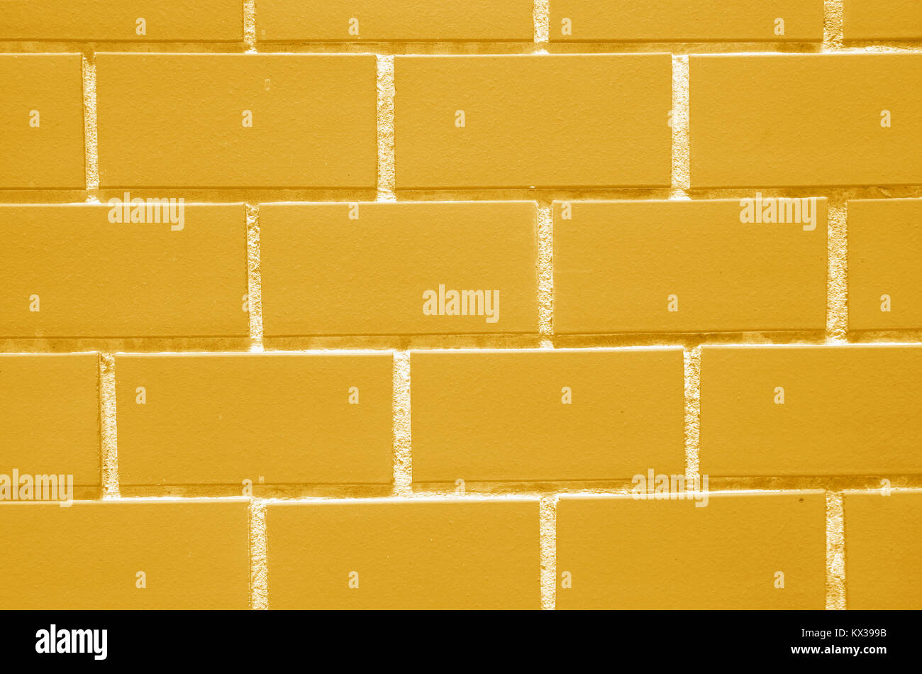 Close-up of Bricks Wall in Vibrant Yellow Color, for Background ...