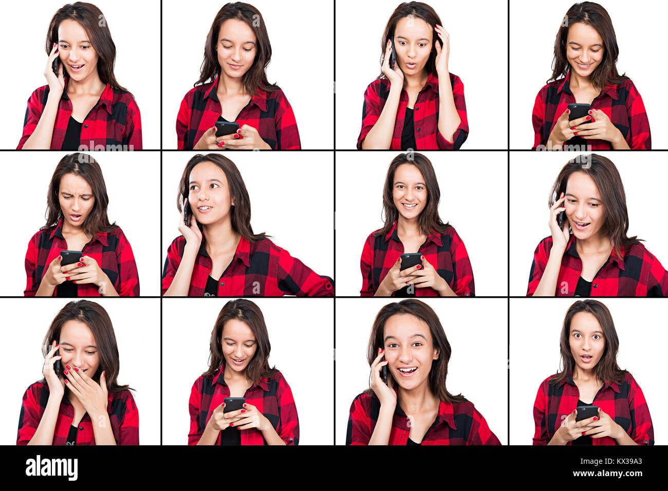 Multitasking girl hi-res stock photography and images - Alamy