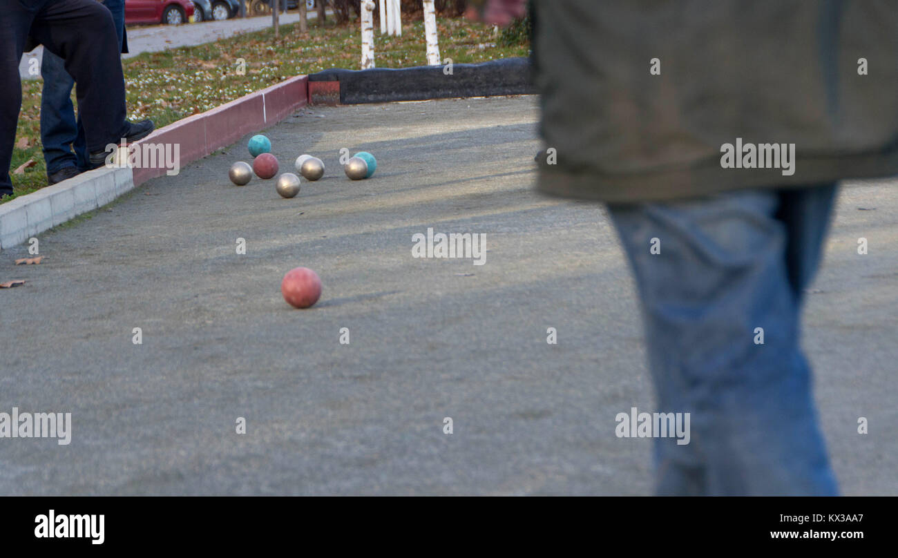 Jeu de boules competition hi-res stock photography and images - Alamy