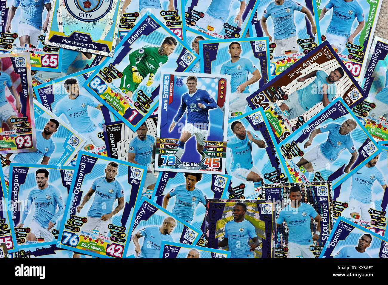 John stones kyle walker manchester city hi-res stock photography and ...