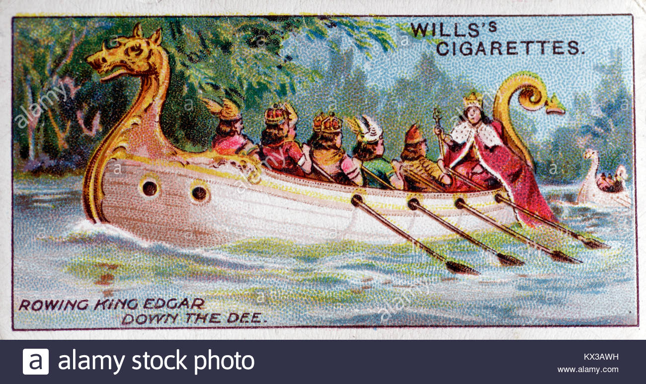 King edgar the peaceable hi-res stock photography and images - Alamy