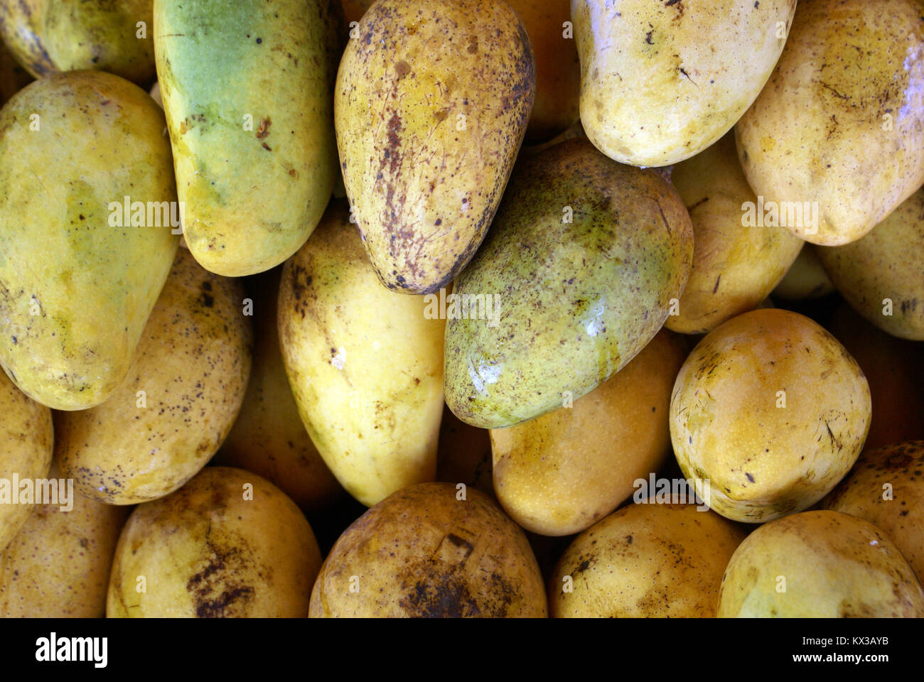 Mango on the table in Malaysia, Asia Stock Photo - Alamy