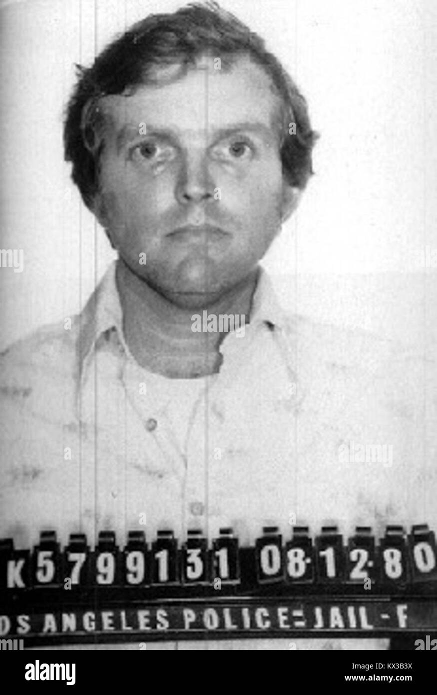 A 1980 mug shot of Douglas Clark, an American criminal involved in a ...