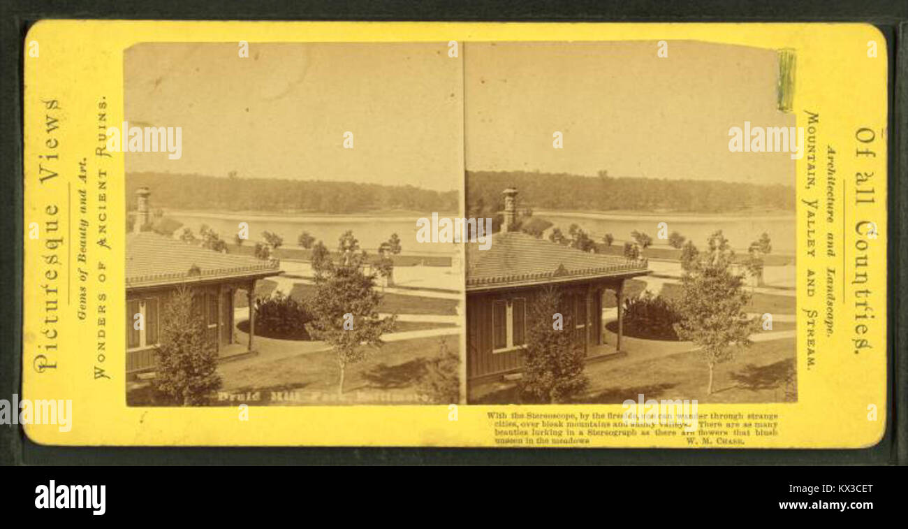 Druid Hill Park in Baltimore, captured by artist William M. Chase, is a ...