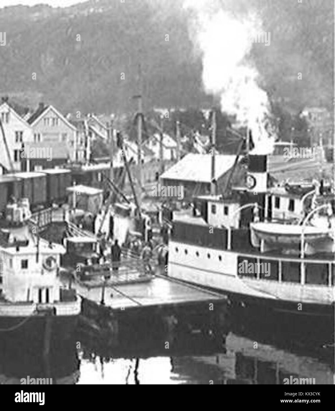 The DS Granvin was a Norwegian passenger ferry from 1931. This ...