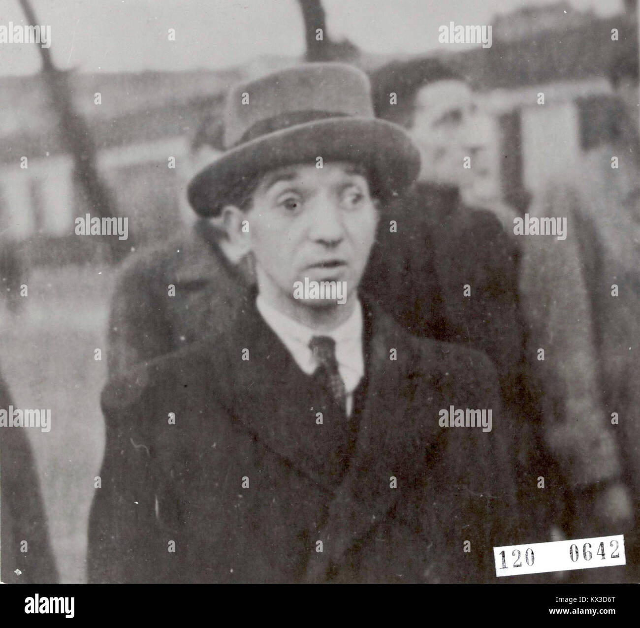 Photograph documenting a German raid at Jonas Daniël Meijerplein in ...