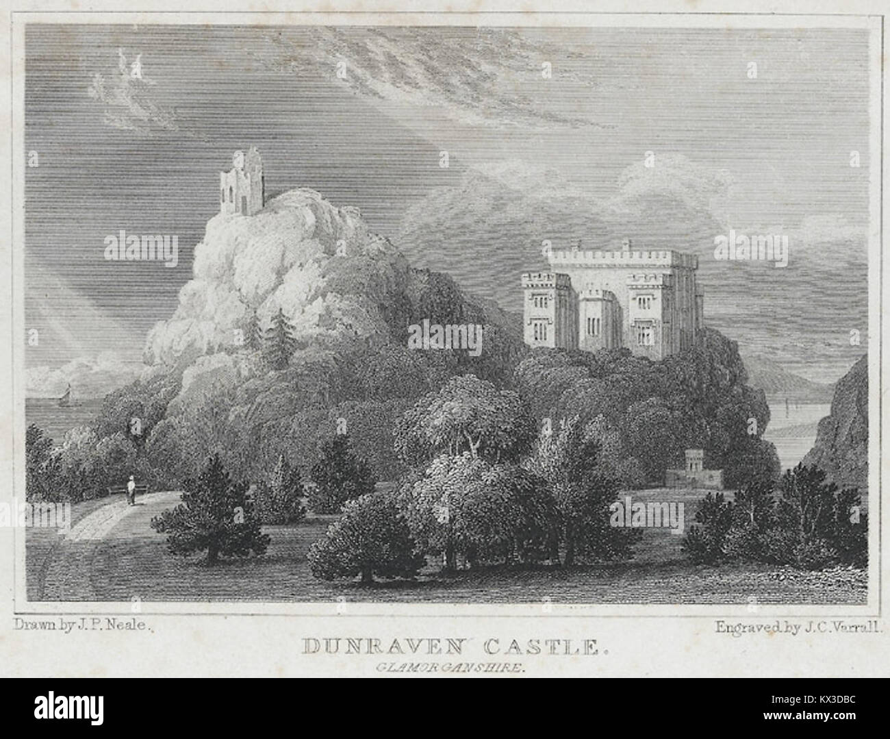 Dunraven Castle Stock Photos & Dunraven Castle Stock Images - Alamy