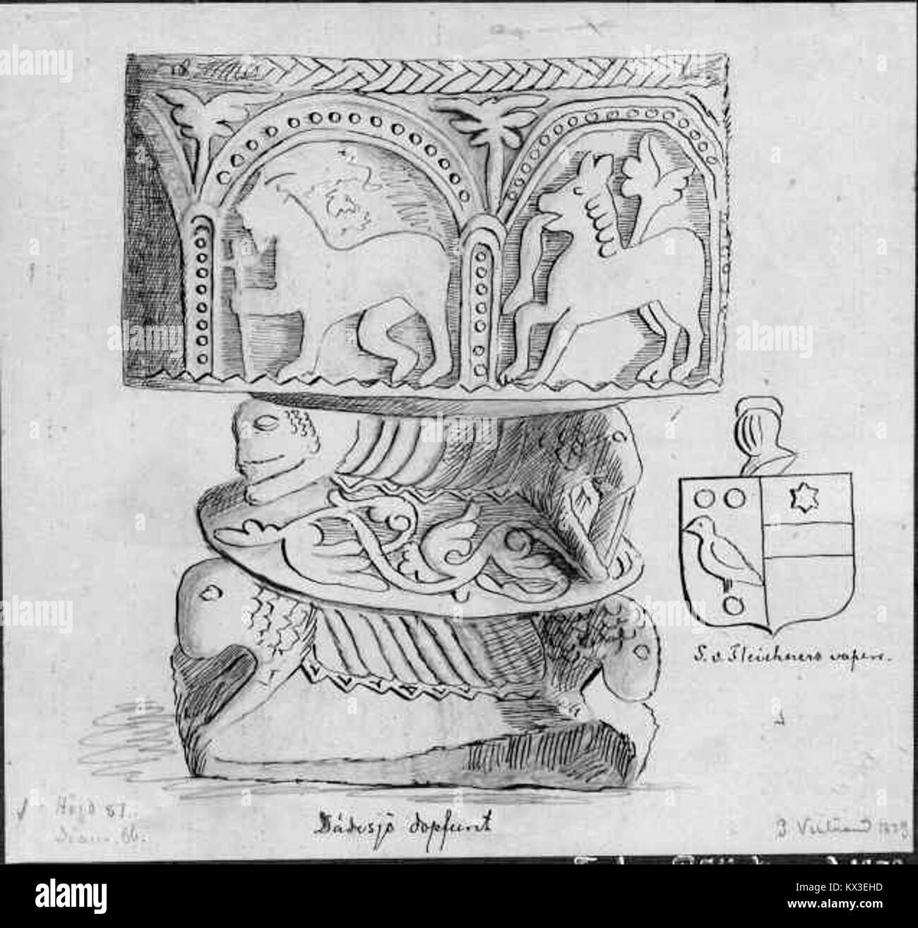 Dödesjö Old Church in Sweden is a historic ecclesiastical building ...