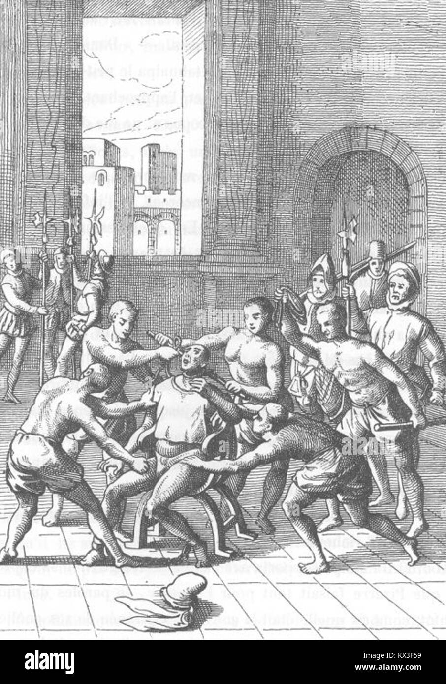 Scientific plate from 'Découverte de la Terre', illustrating landforms ...