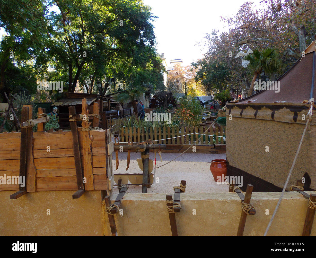 Photograph of the 2012 Belen de Xàtiva, a Spanish nativity scene ...