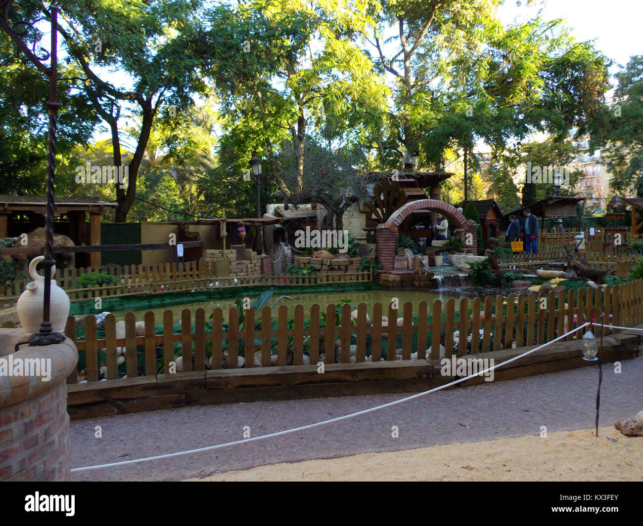 This photograph of the nativity scene (Belen) in Xàtiva, Spain, from ...