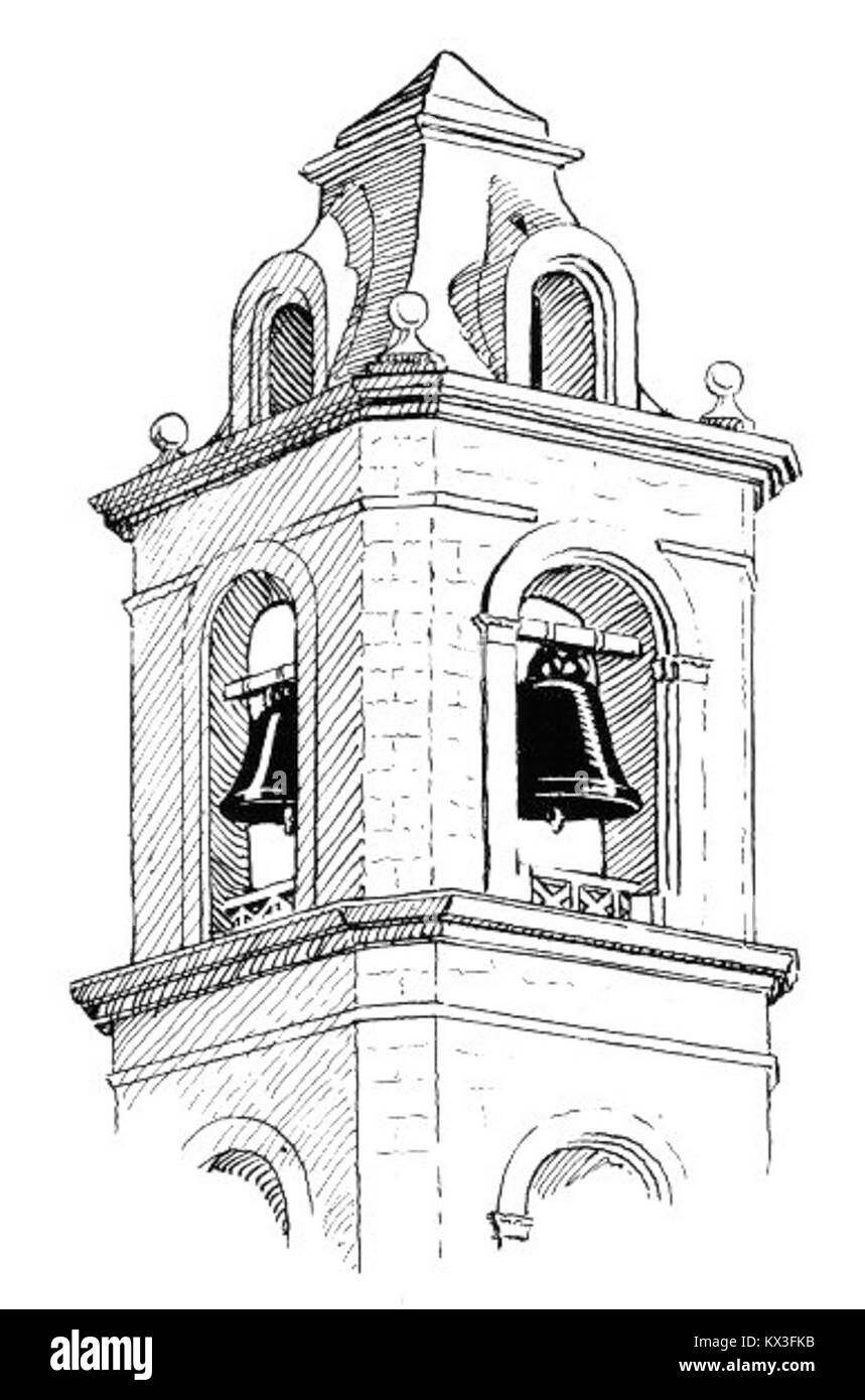 Historic belfry Cut Out Stock Images & Pictures - Alamy