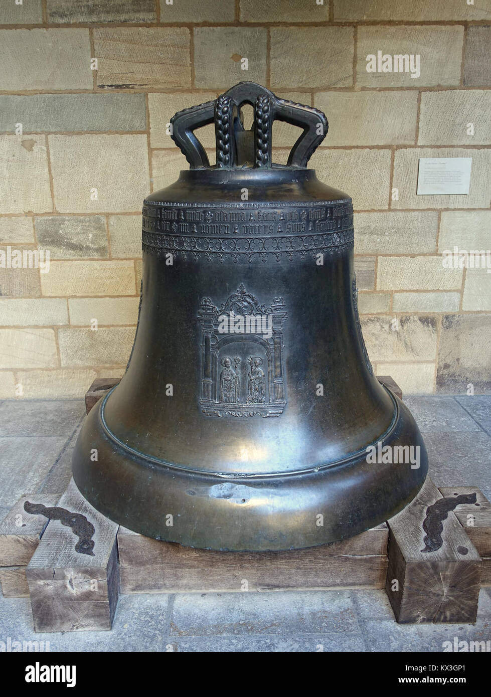 The 'Osanna' bell from Kloster Neresheim, Ostalbkreis, Germany, was ...