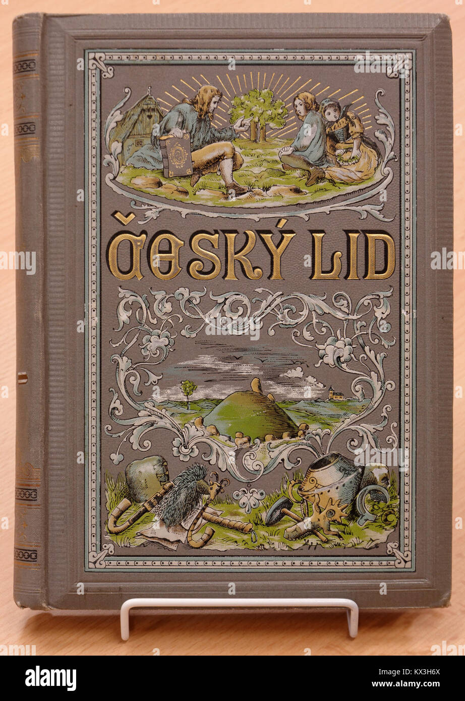 Český lid 1900 cover Stock Photo - Alamy