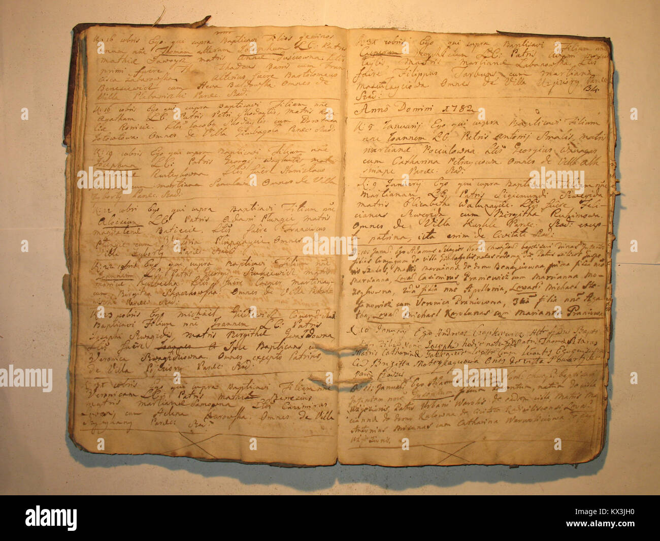 This baptismal register from Šeduva Roman Catholic Parish covering 1779 ...
