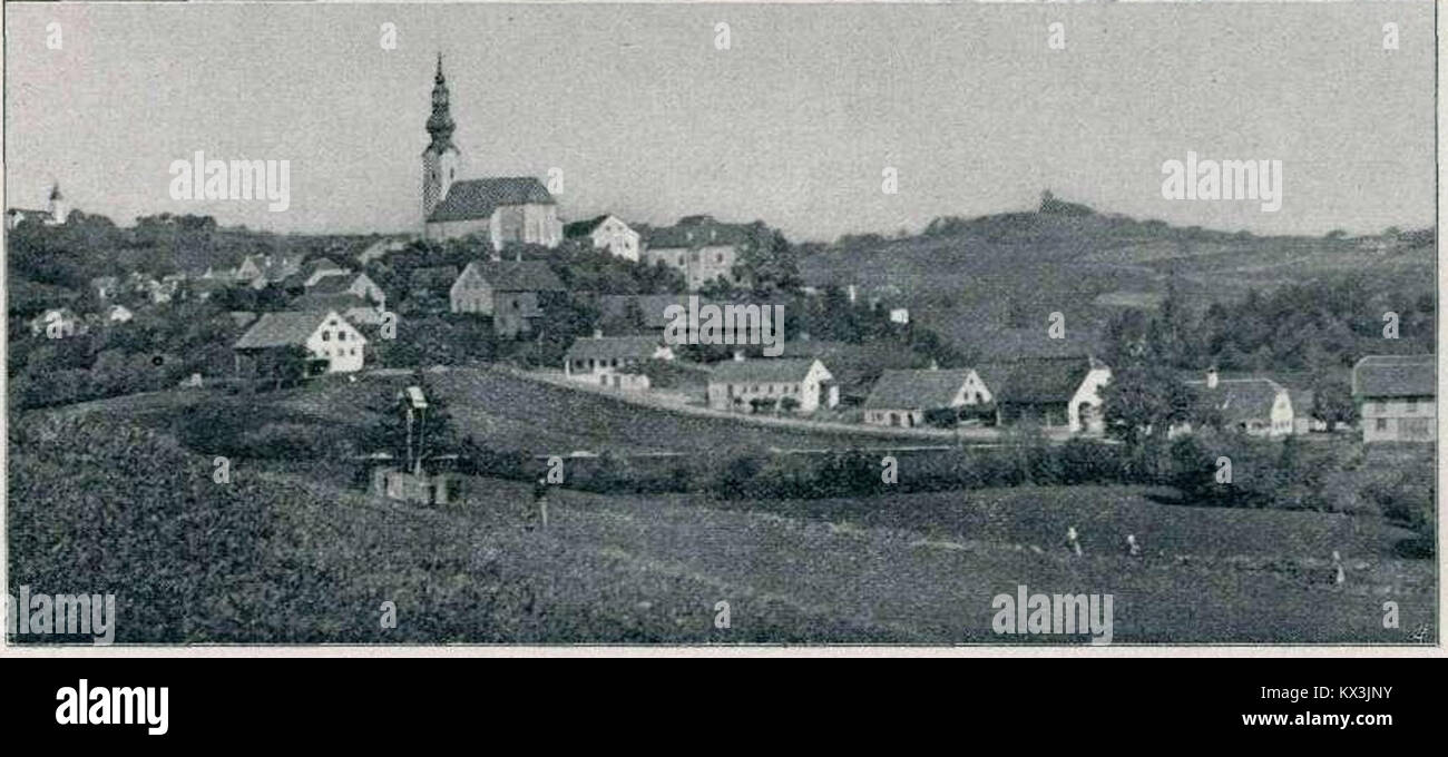 This 1905 photograph shows St. George Church near the southern railway ...