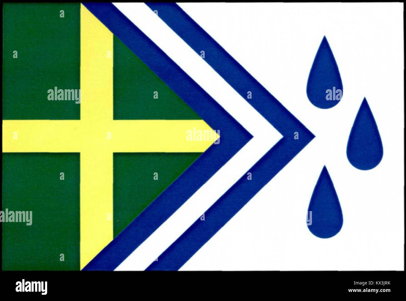 Široký Důl flag Stock Photo - Alamy