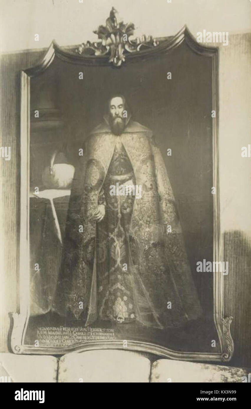 Ziga Herberstein was a historical European figure, notable for his ...