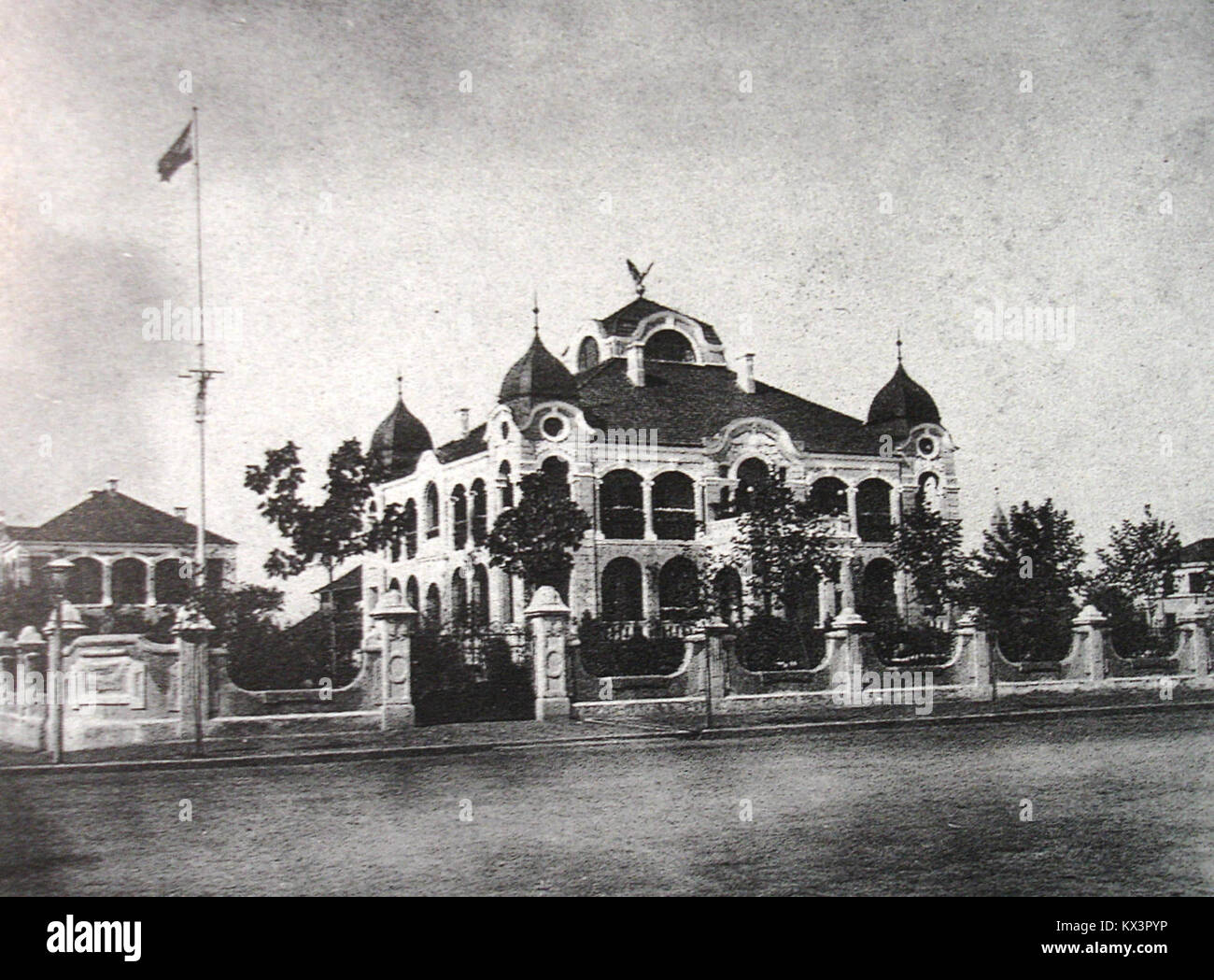 The German Consulate in Hankou, China, serving as a diplomatic mission ...