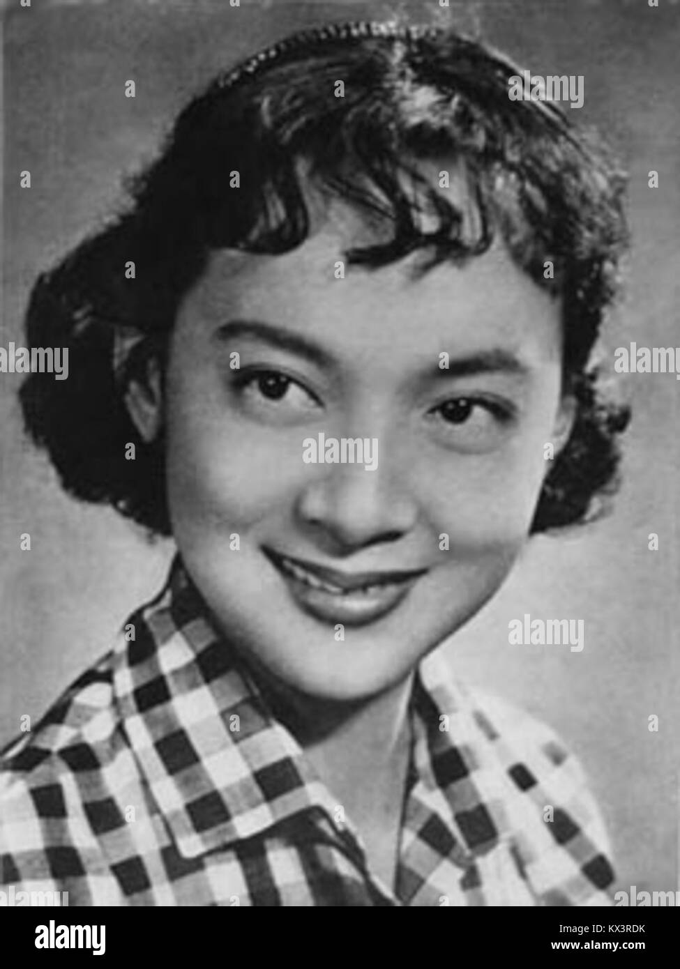 Photograph of Wang Danfeng, Chinese actress, showing formal attire and ...