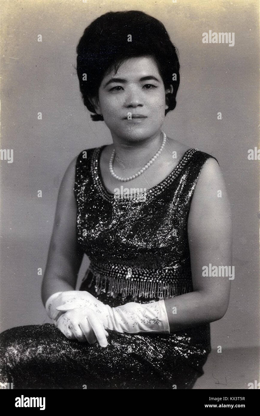 Photograph of Lai Bixia, a person from the 1960s, showing mid-20th century attire and appearance ...