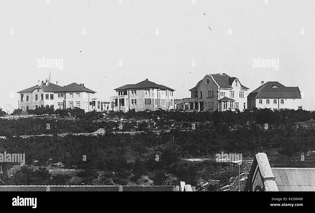 The residence linked to the American Presbyterian Church in Tsingtau ...