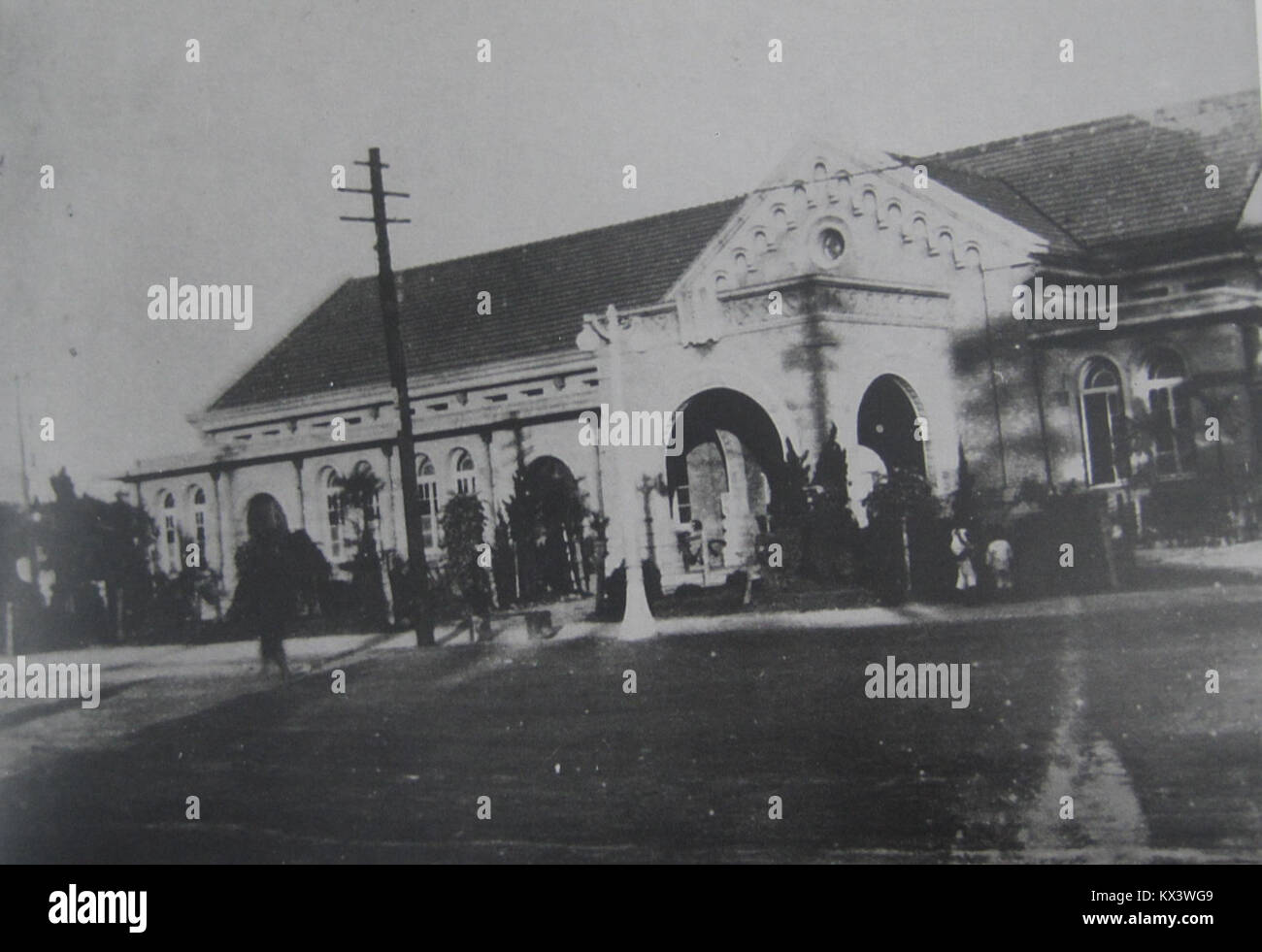 The Madou Public Hall in Taiwan is a historical community building used ...