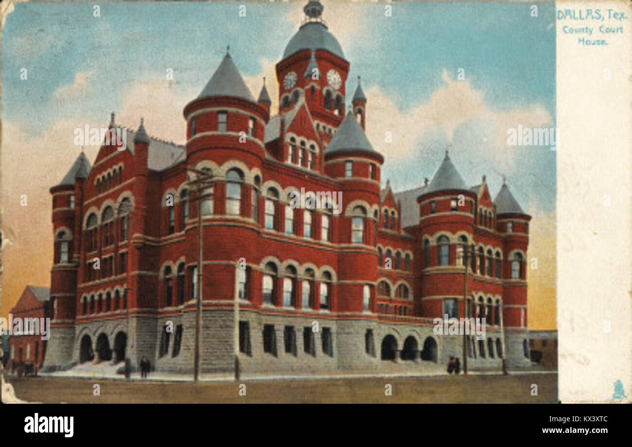 The Dallas County Courthouse, completed in 1909, is a significant ...