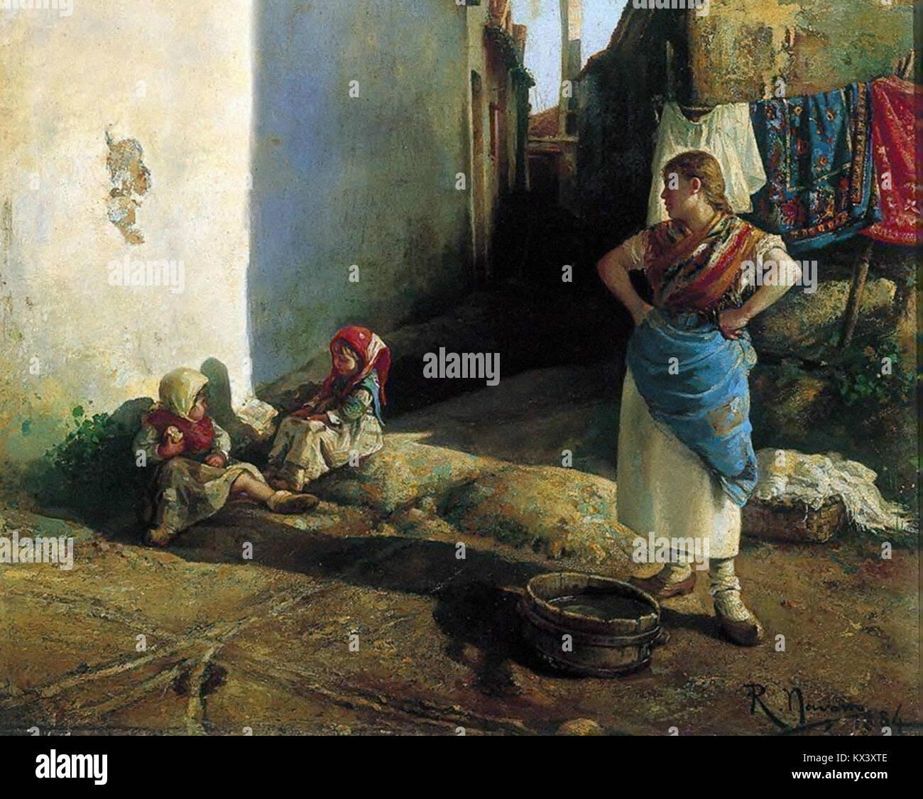 This detail of a work by Román Navarro from 1884 highlights the ...