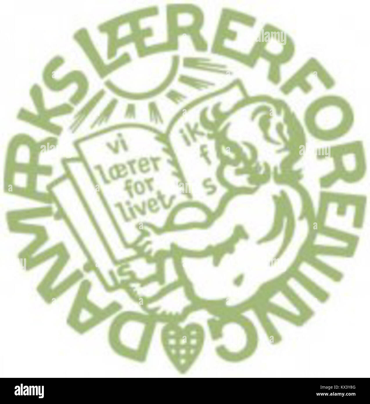 Logo of the Danmarks Lærerforening, the Danish Teachers' Union, which ...