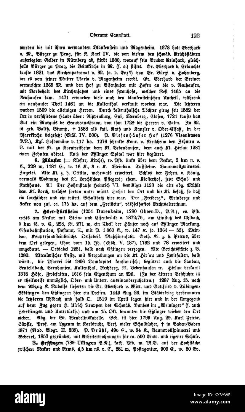 A historical map or document detailing the Kingdom of Württemberg, showing its borders, regions ...