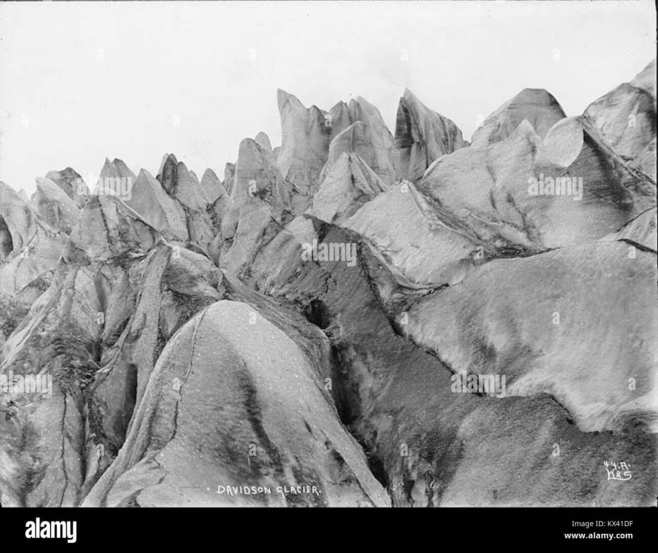 Davidson Glacier, located in Alaska, is an impressive natural feature ...
